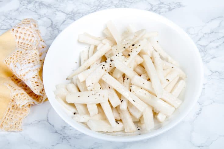 Keto Jicama Fries: Easy, Crispy & Delicious - Oh So Foodie