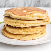Fluffy Keto Almond Flour Pancakes - Oh So Foodie