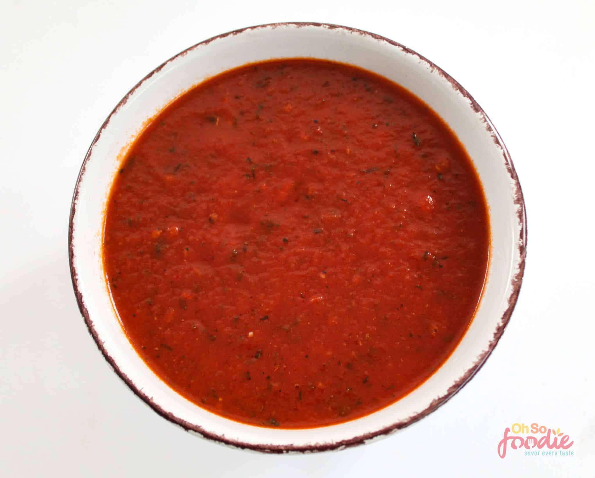 Homemade Marinara Sauce Oh So Foodie