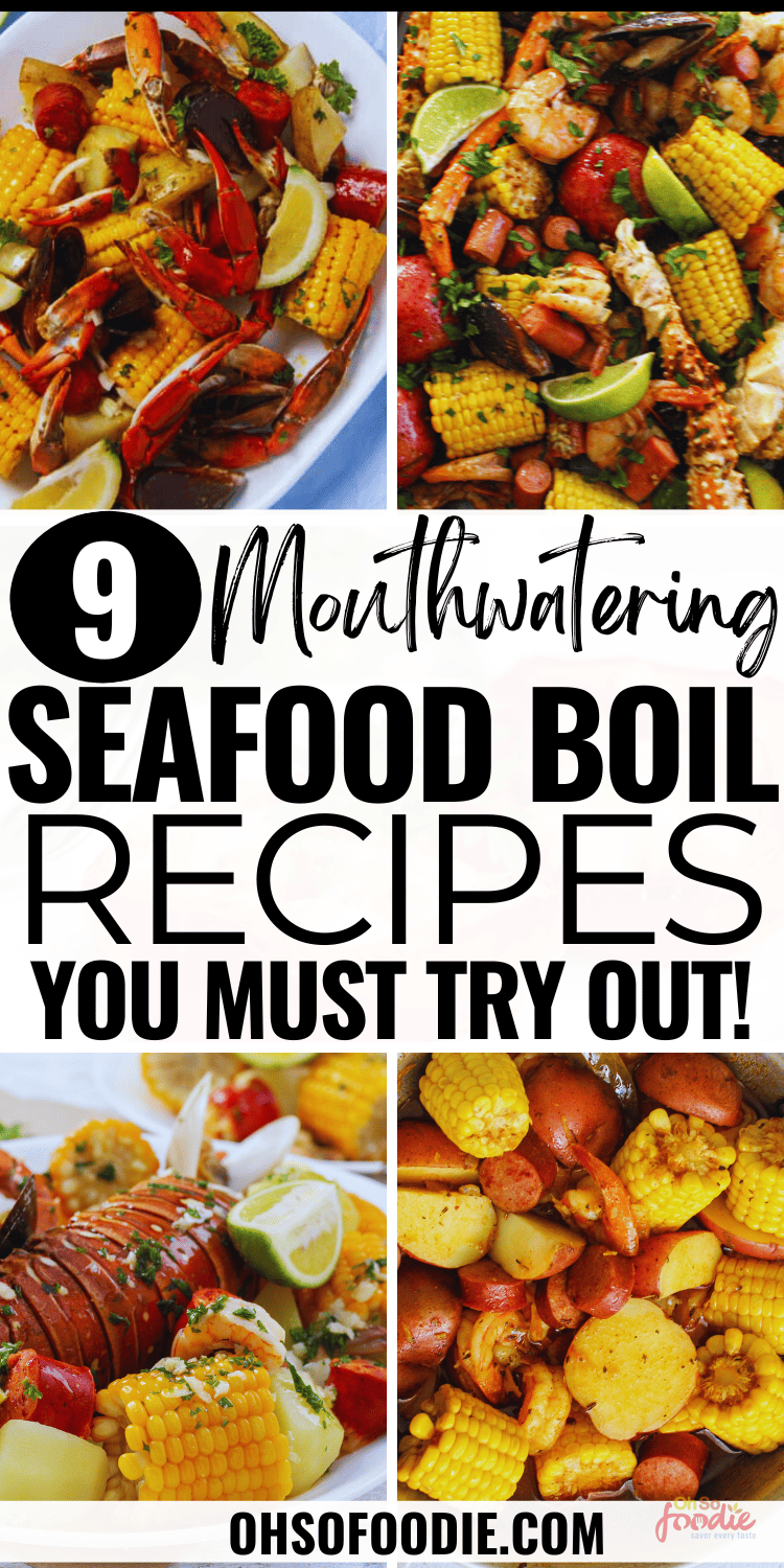 13 Seafood Boil Recipes You NEED To Try! - Oh So Foodie