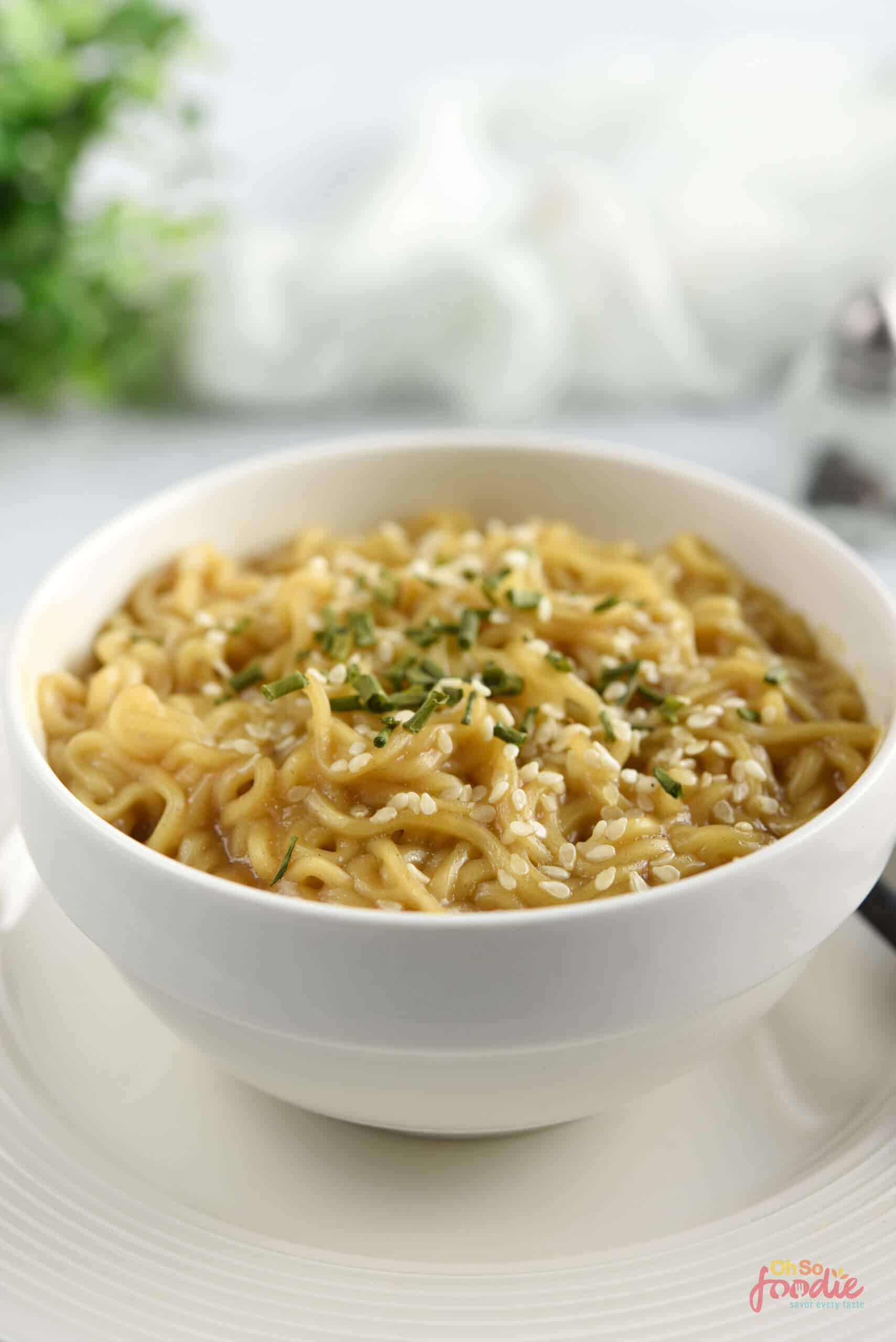 Ramen Noodles Without Seasoning (Easy Recipe!) - Oh So Foodie