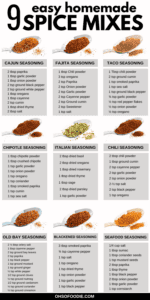 9 Easy Homemade Spice Mixes To Stock Your Pantry - Oh So Foodie