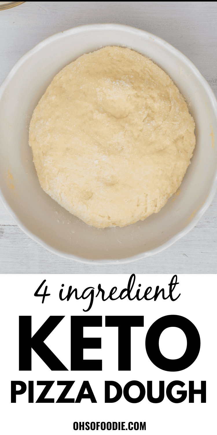 Keto Pizza Dough Recipe - Oh So Foodie