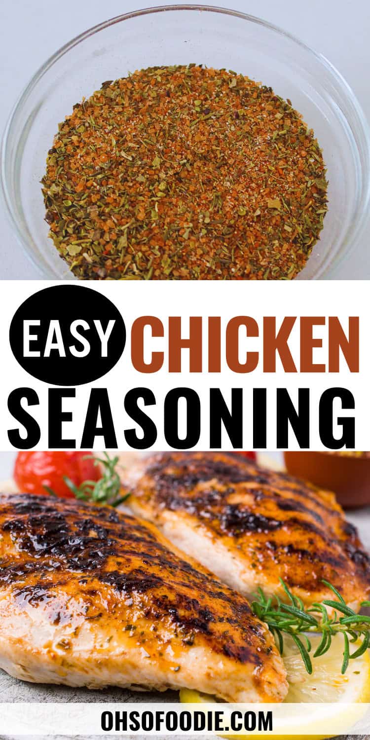 Homemade Chicken Seasoning Recipe - Oh So Foodie
