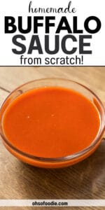 Buffalo Sauce From Scratch - Oh So Foodie