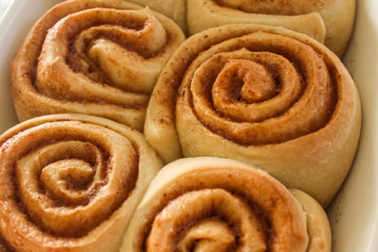 Small Batch Cinnamon Rolls - Oh So Foodie